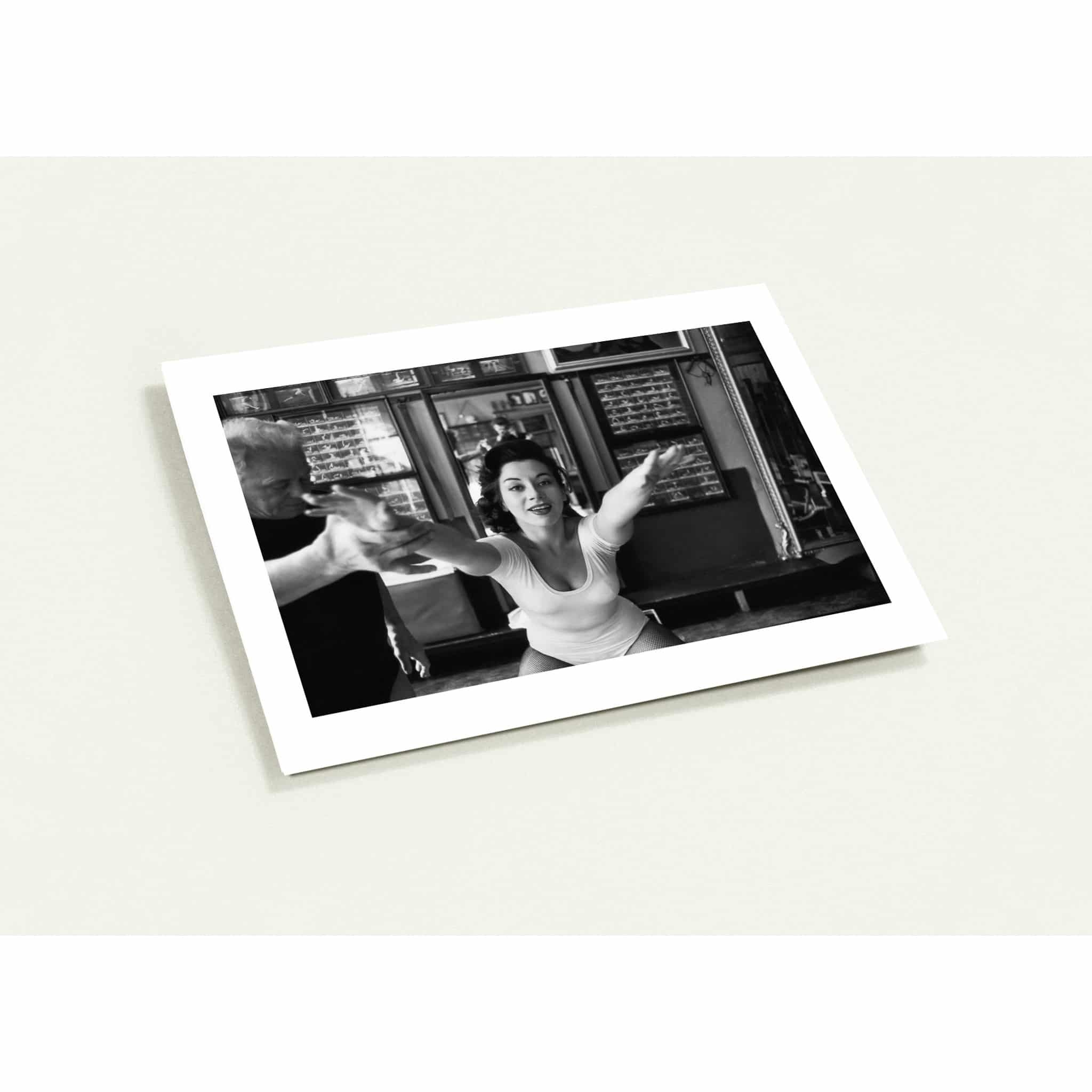 Elaine Malbin Pilates Studio Note Cards "Man in the Mirror"